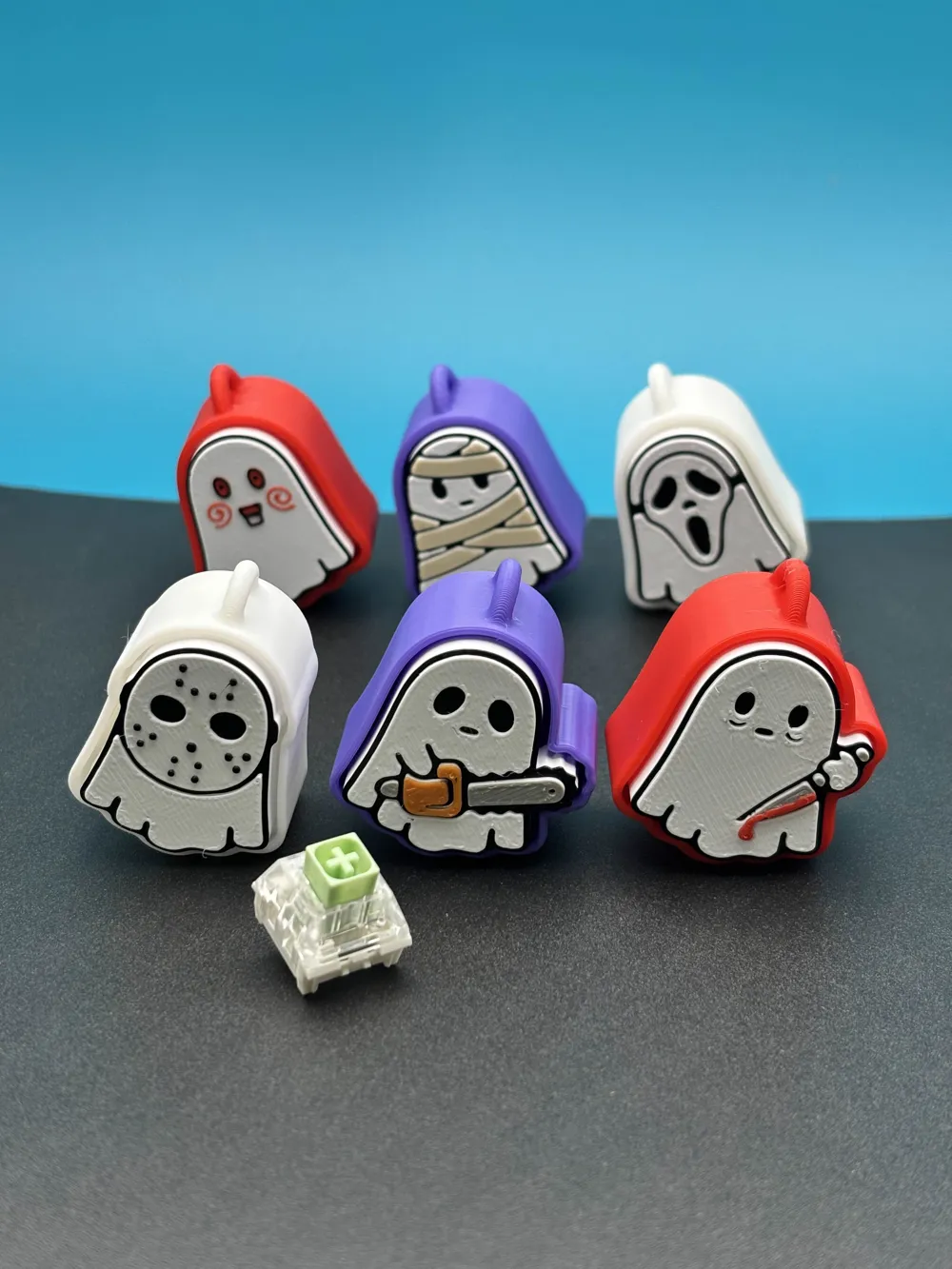 Horror Ghost Halloween Fidget Clicker | No AMS by Sulena 3D Design ...
