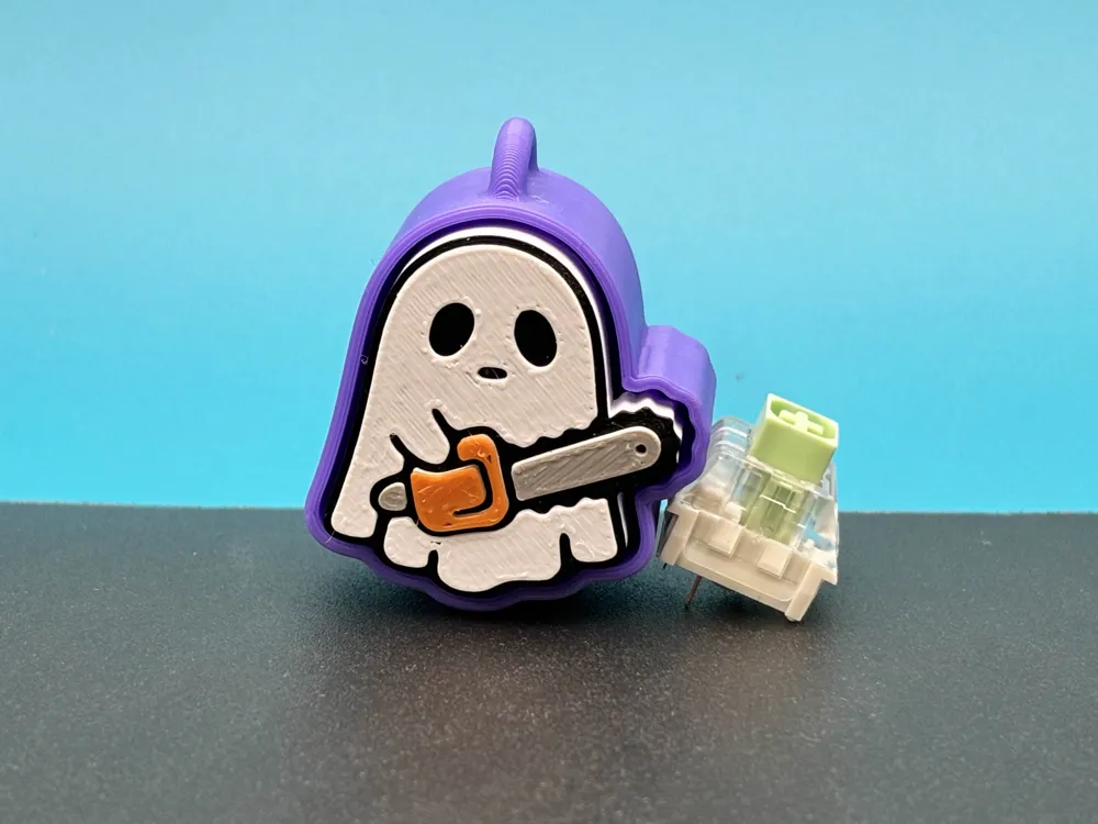 Horror Ghost Halloween Fidget Clicker | No AMS by Sulena 3D Design ...