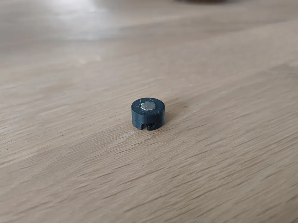 Crochet Magnétique Rond pour Décorations - Modèle d'Impression 3D ...