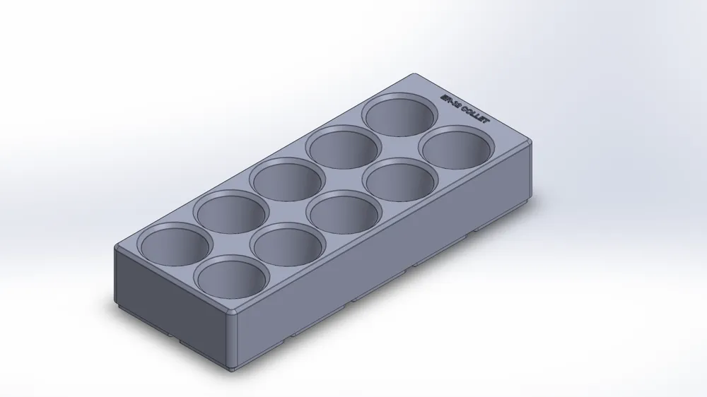 Gridfinity ER32 Collet Organizer by SMW Printing MakerWorld: Download ...