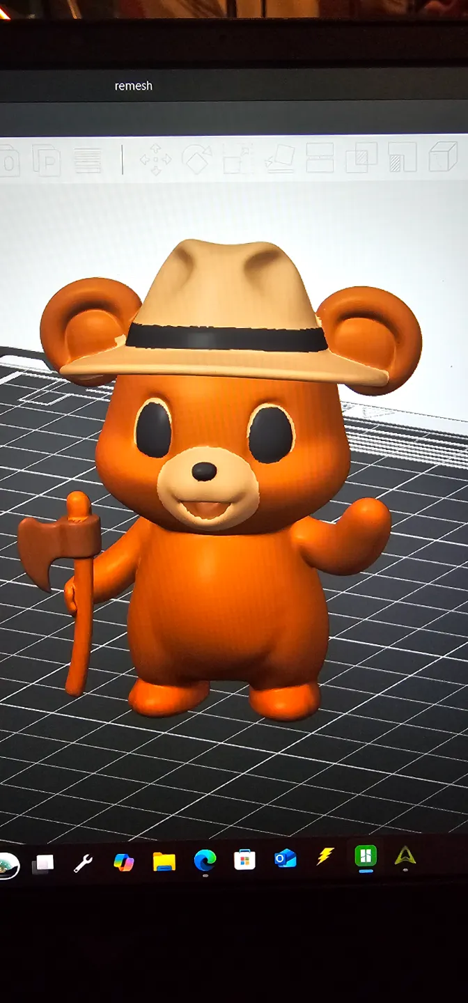 Baby Smokey Bear by Rockviewfab - MakerWorld