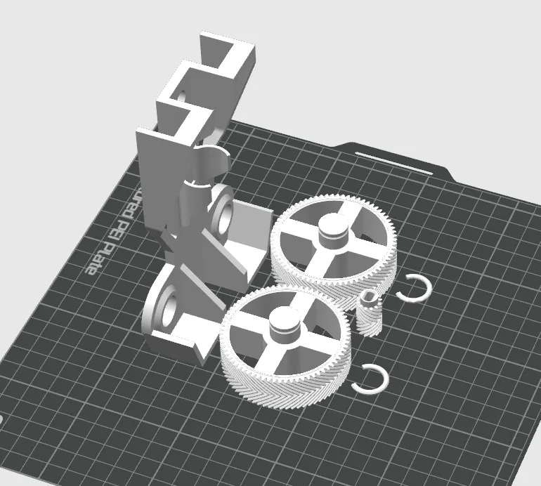 Fully Printable Motorized Rotating Display Stand - Free 3D Print Model ...