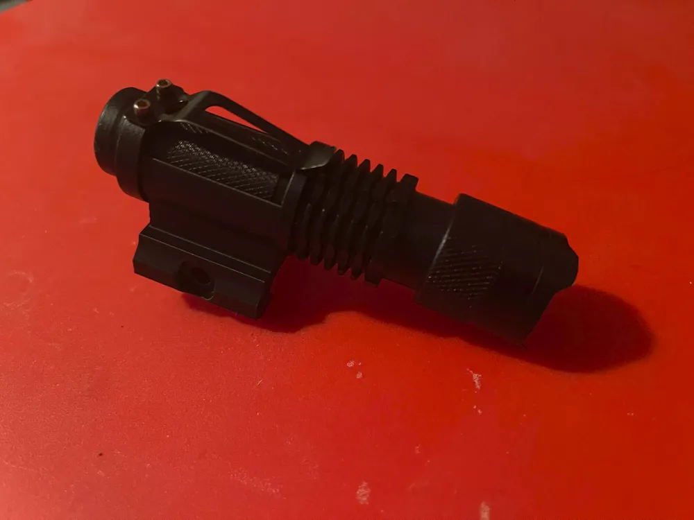Picatinny Flashlight Adapter Clamp by Liam Siegel - MakerWorld