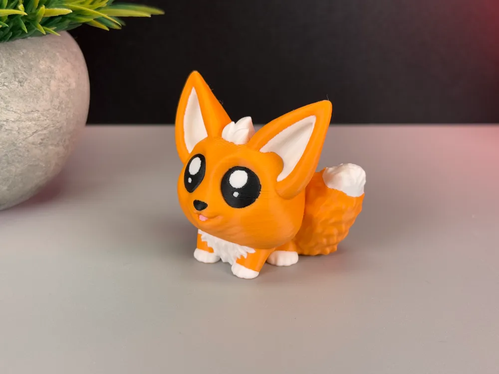 Cute Fox by 3DPrintyi MakerWorld: Download Free 3D Models