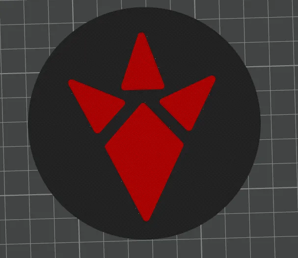 Legend of Zelda - Goron Symbol Coaster by tjcook07 - MakerWorld