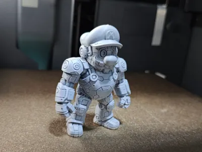 3d printed mario - MakerWorld