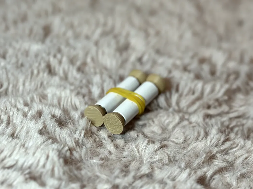 Mini Scroll Spindle | Custom Message Holder by Printelangelo - MakerWorld