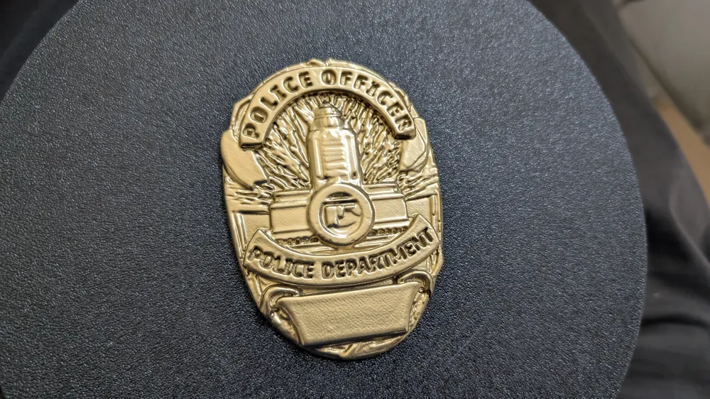 Police Badge Replica - Free 3D Print Model - MakerWorld