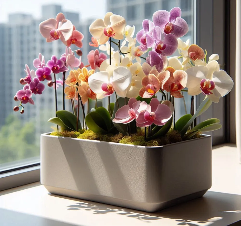 Rectangular Modern Orchid Pot by Deltaprints - MakerWorld