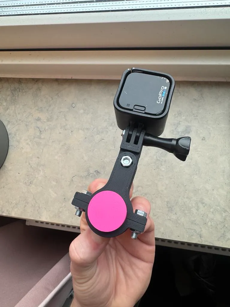 GoPro bar mount 26mm by GGP MakerWorld: Download Free 3D Models