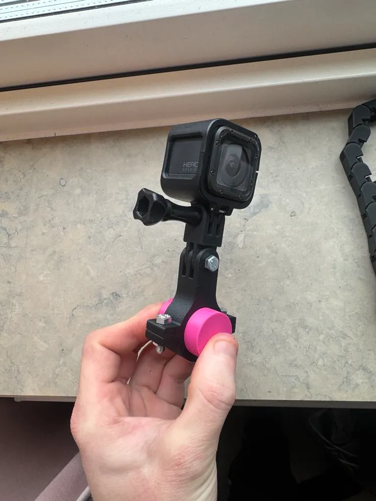 GoPro bar mount 26mm by GGP MakerWorld: Download Free 3D Models