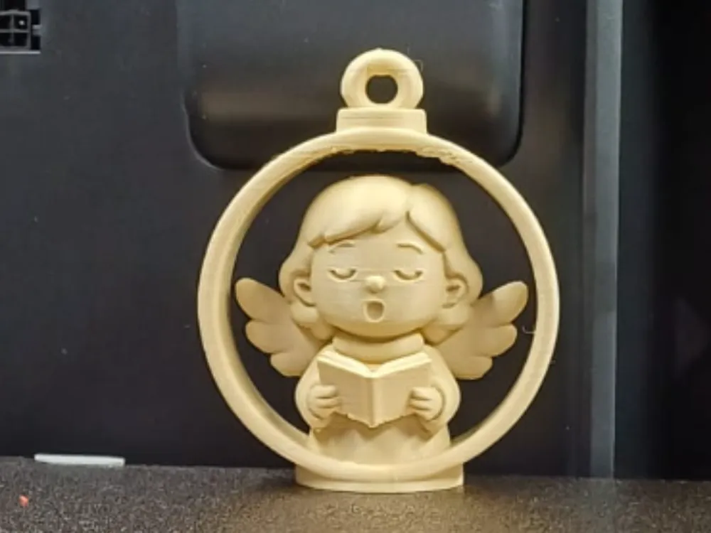 Angelic Caroler Ornament by 3DGEPRINTNL MakerWorld: Download Free 3D Models