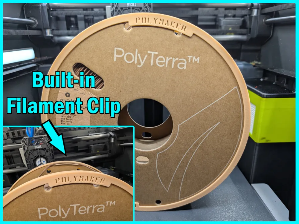 Polymaker AMS Cardboard Spool Adapter 199mm by anselor MakerWorld ...