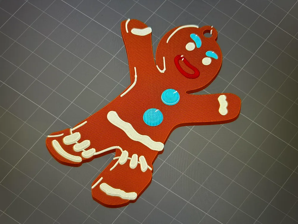 Gingerbread man Shrek by kenprint - MakerWorld