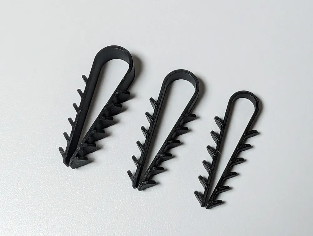 Strong 3D printed Cable Clip Dowel by Modular Mapping - MakerWorld