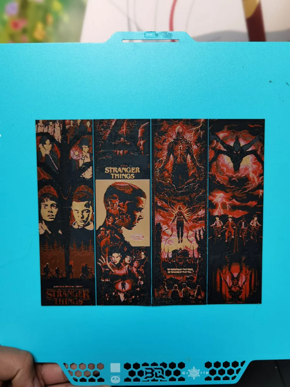 bookmark Stranger Things - Free 3D Print Model - MakerWorld