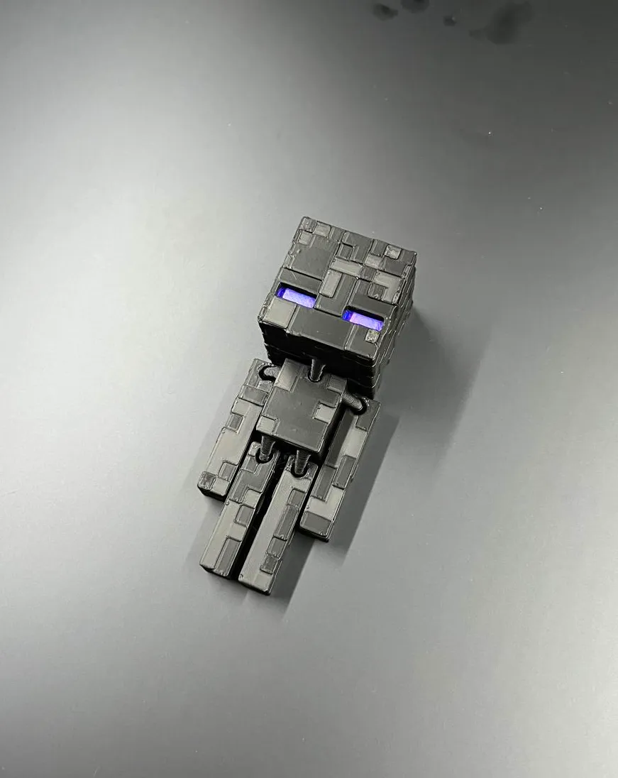 Llavero de Enderman Bebé - Modelo de impresión 3D gratuito - MakerWorld