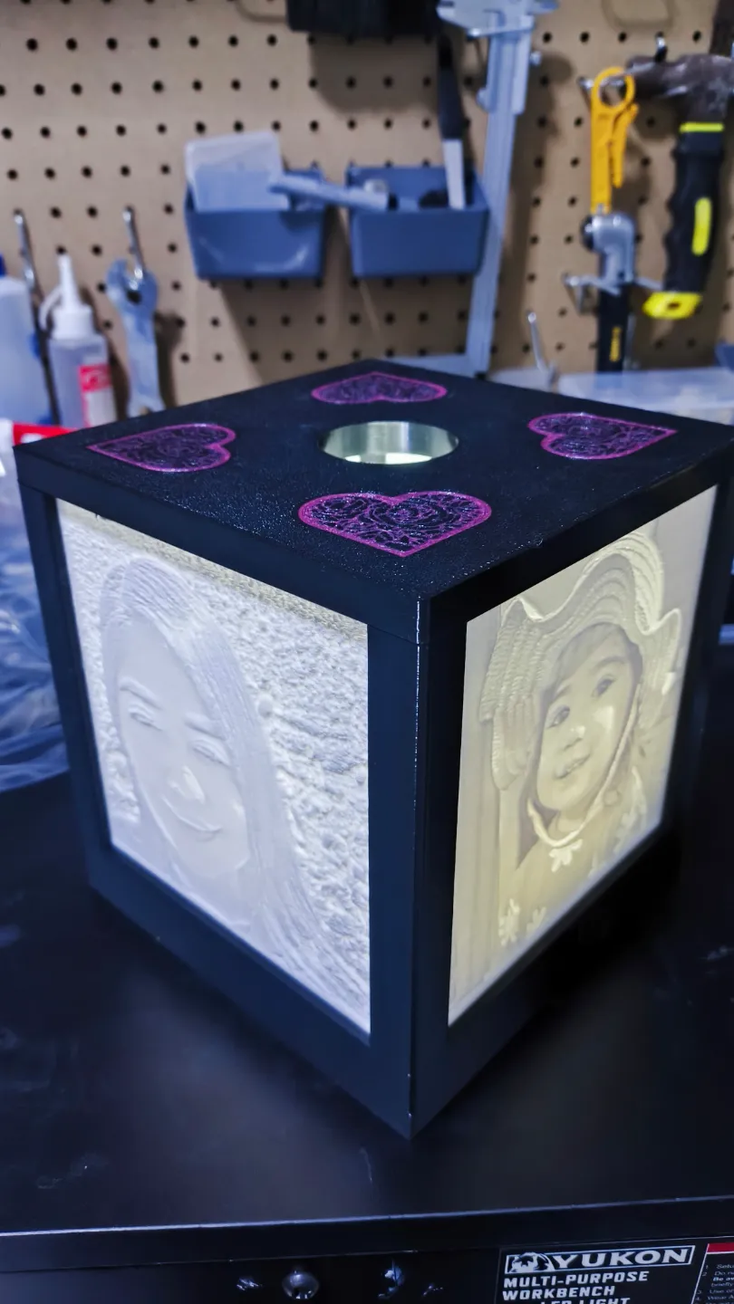 Lithopane Box for Proximity Sensor Led Light by Memorto - MakerWorld
