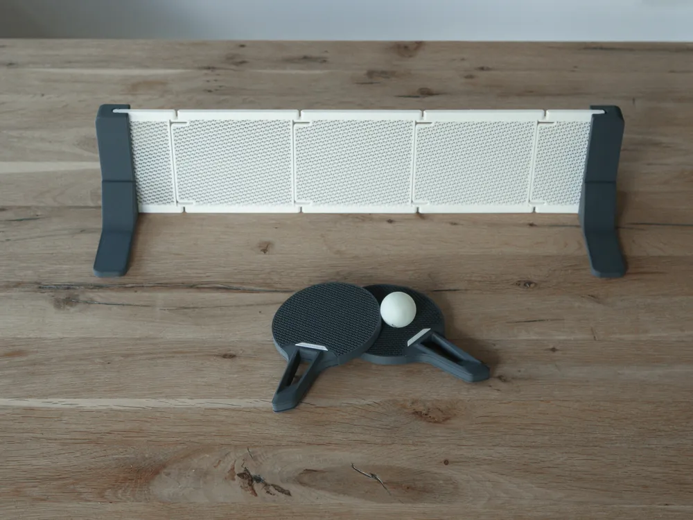 Ping Pong Set - Fun, Stylish, and Customizable - Free 3D Print Model ...