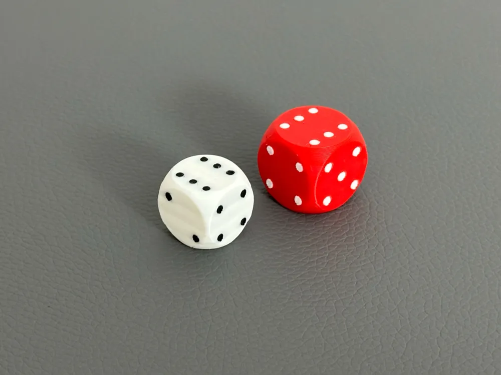 Loaded Dice - Rigged Dice - Free 3D Print Model - MakerWorld