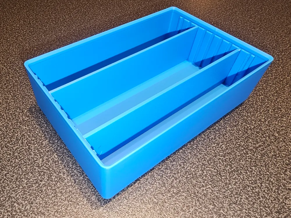 Gridfinity 3x2 Bins with movable dividers Long Div by Olov - MakerWorld