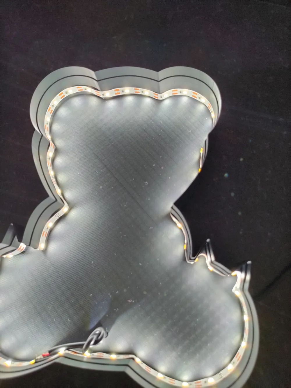Horror Teddy Light Box - Free 3D Print Model - MakerWorld