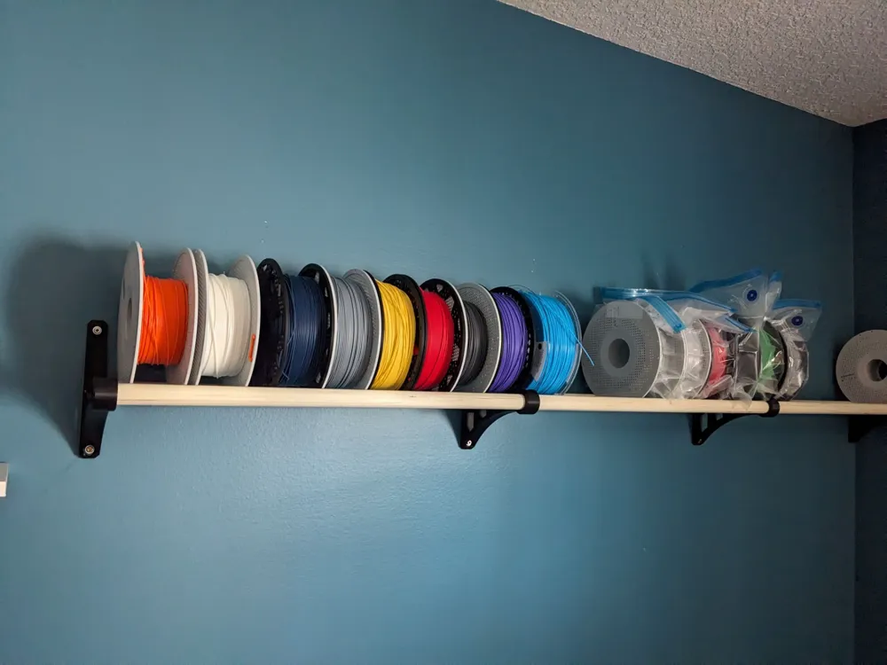 DowelMonkey Filament Shelf Brackets by FilaMonkey - MakerWorld