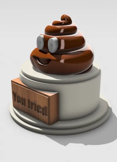 You tried Trophy by mito.sax19 - MakerWorld