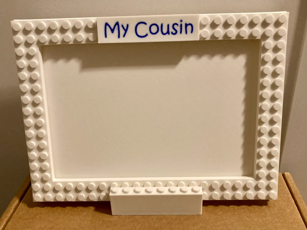 Brick 4x6 Picture Frame by Patrick.PD - MakerWorld