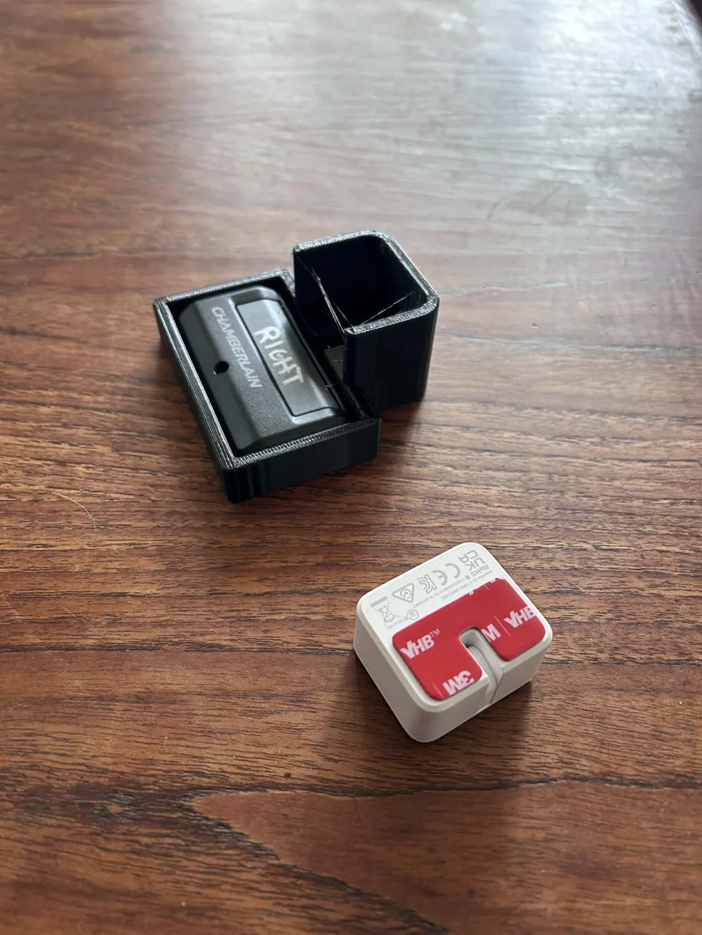 Switchbot Bot Chamberlain Garage opener holder - Free 3D Print Model ...