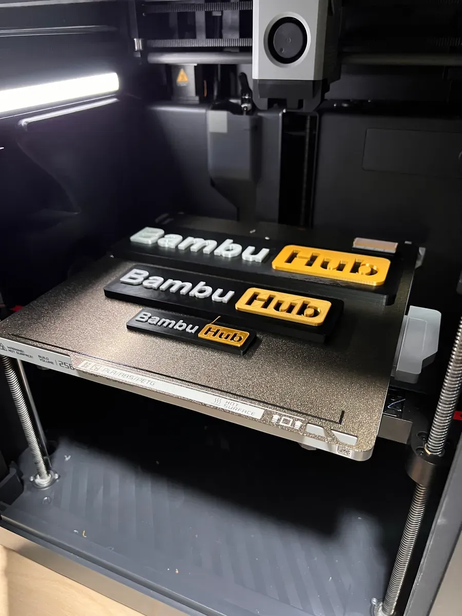 Bambu Hub sign by ymer - MakerWorld