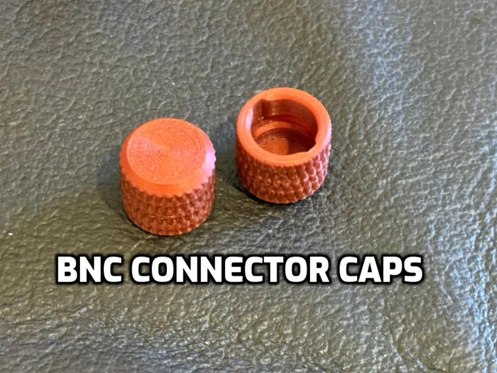 BNC Connector Caps (FPV Drone, RTLSDR, AM Radio) by Emoticon MakerWorld ...