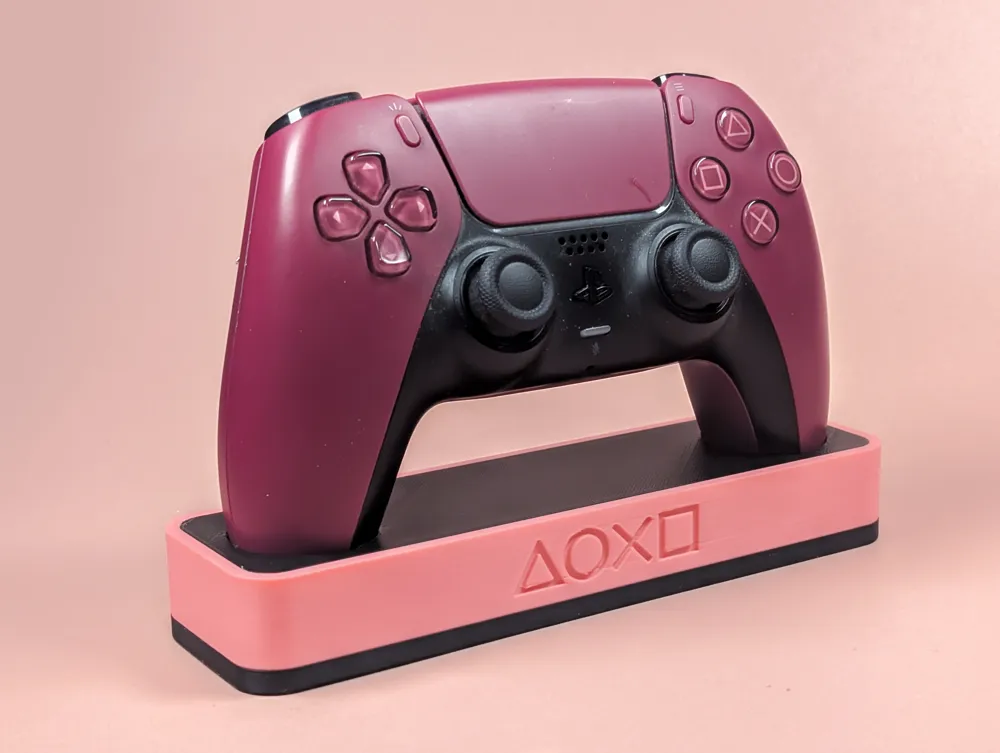 PS5 Controller Stand - Shapes - Free 3D Print Model - MakerWorld