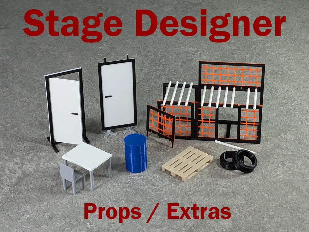 Stage designer IPSC / USPSA - Props by HaraKiN - MakerWorld