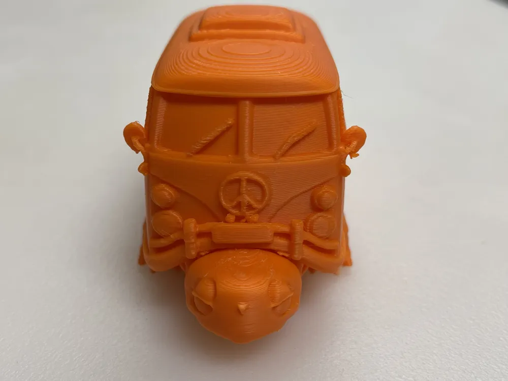 VW Turtle Camper Van - Free 3D Print Model - MakerWorld