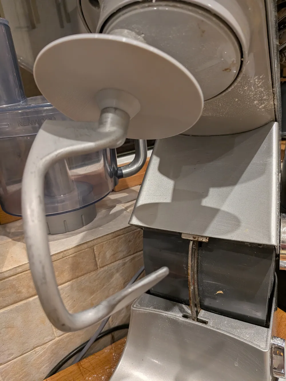Kenwood Chef dough hook mixer guard - Free 3D Print Model - MakerWorld