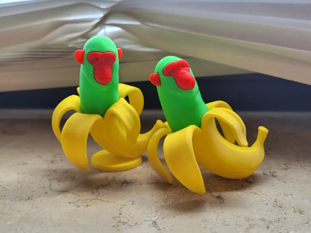 Chimpanzini Bananini Brainrot, multicolor sin AMS por N405 MakerWorld ...