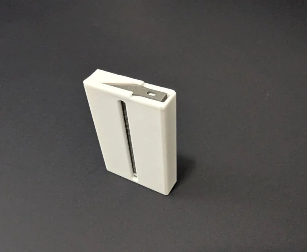exacto-knife blade dispencer by huntingmodels MakerWorld: Download Free ...