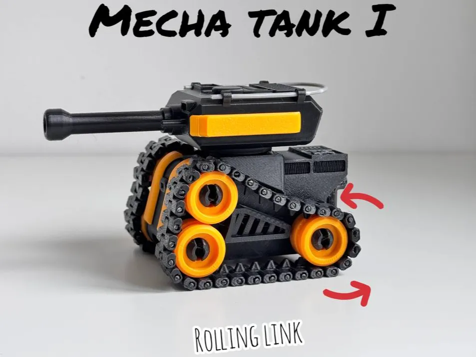 Mecha Tank I by MIHAI_T MakerWorld: Download Free 3D Models