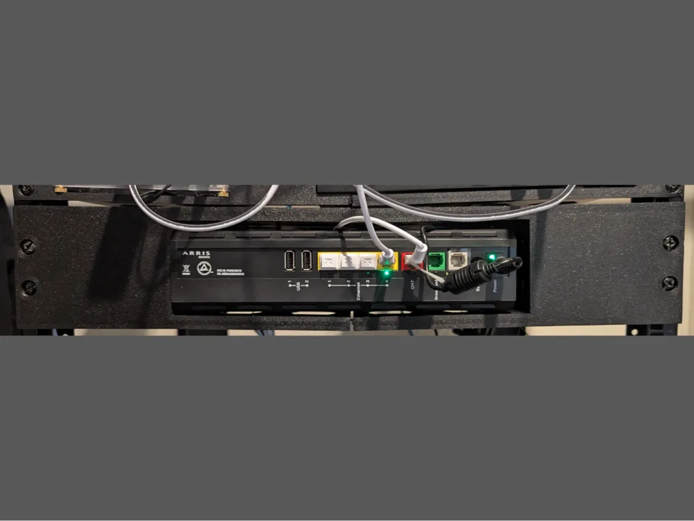 Arris BGW210 Modem 19 inch rack mount by Gregable MakerWorld: Download ...