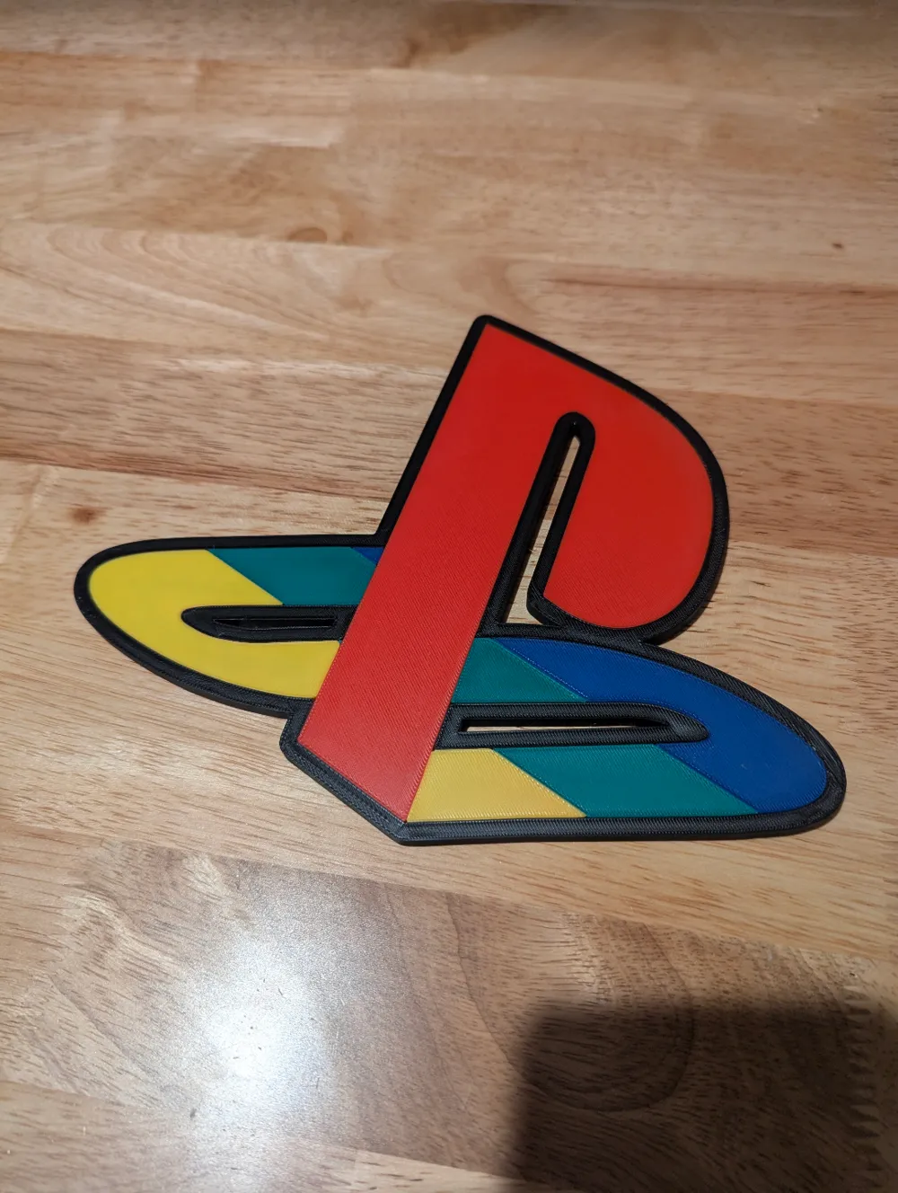 Playstation Logo Wall Art by SonOfUncleSam - MakerWorld