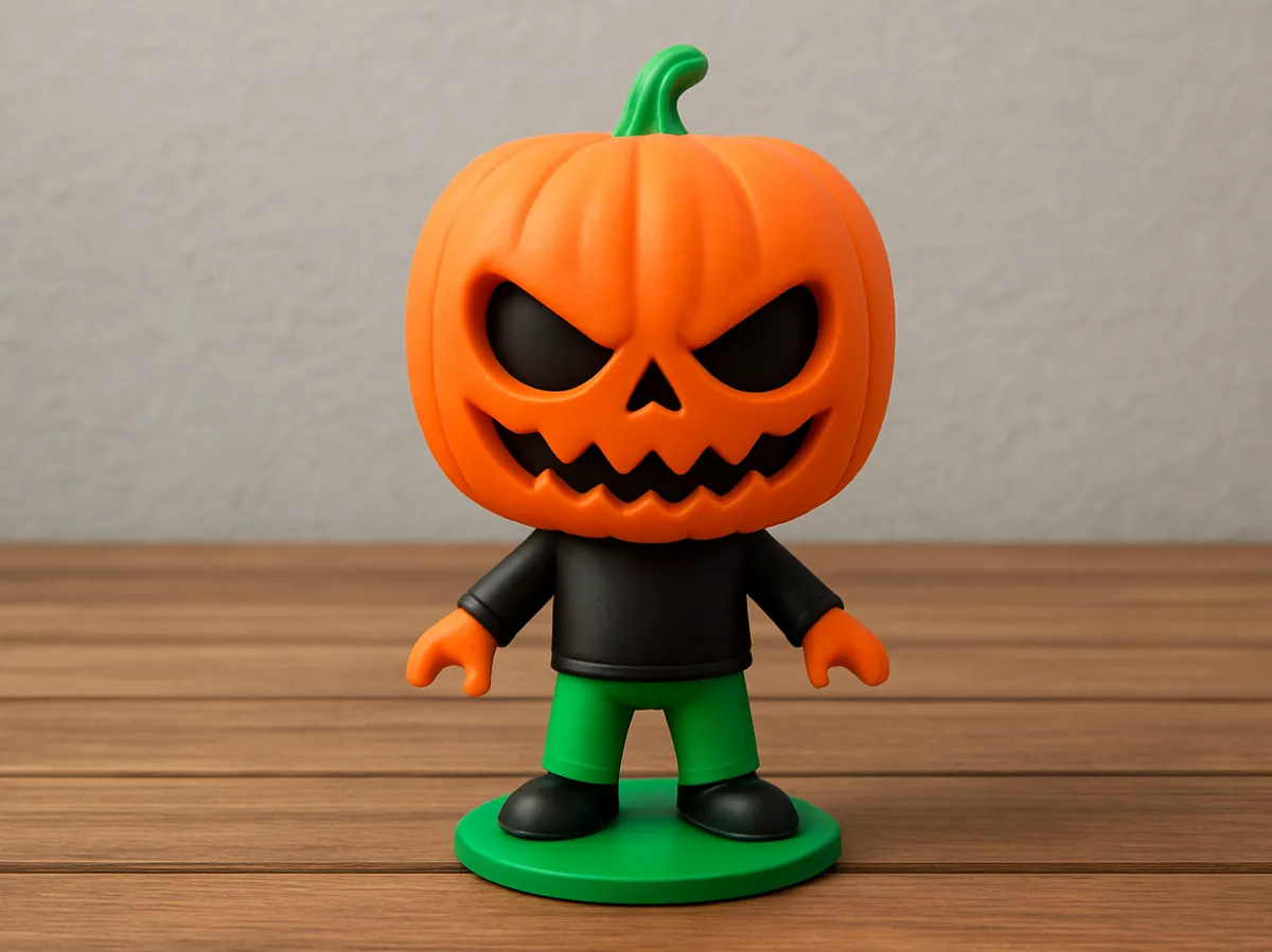 Halloween Pumpkinhead - Free 3D Print Model - MakerWorld