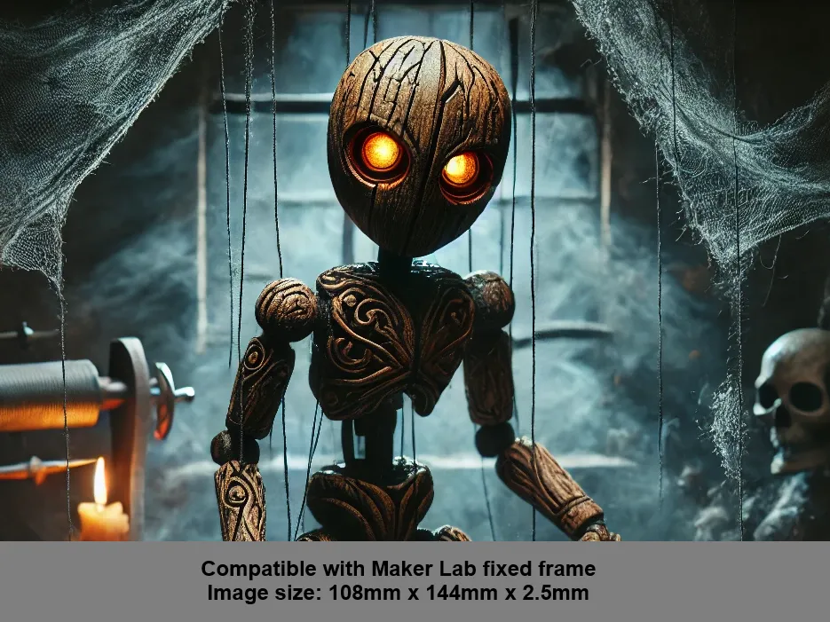 Marionette CMYK fixed frame by mAx MakerWorld: Download Free 3D Models