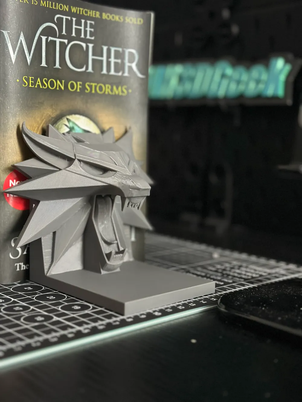 Witcher Bookends by TAH3DGeek - MakerWorld