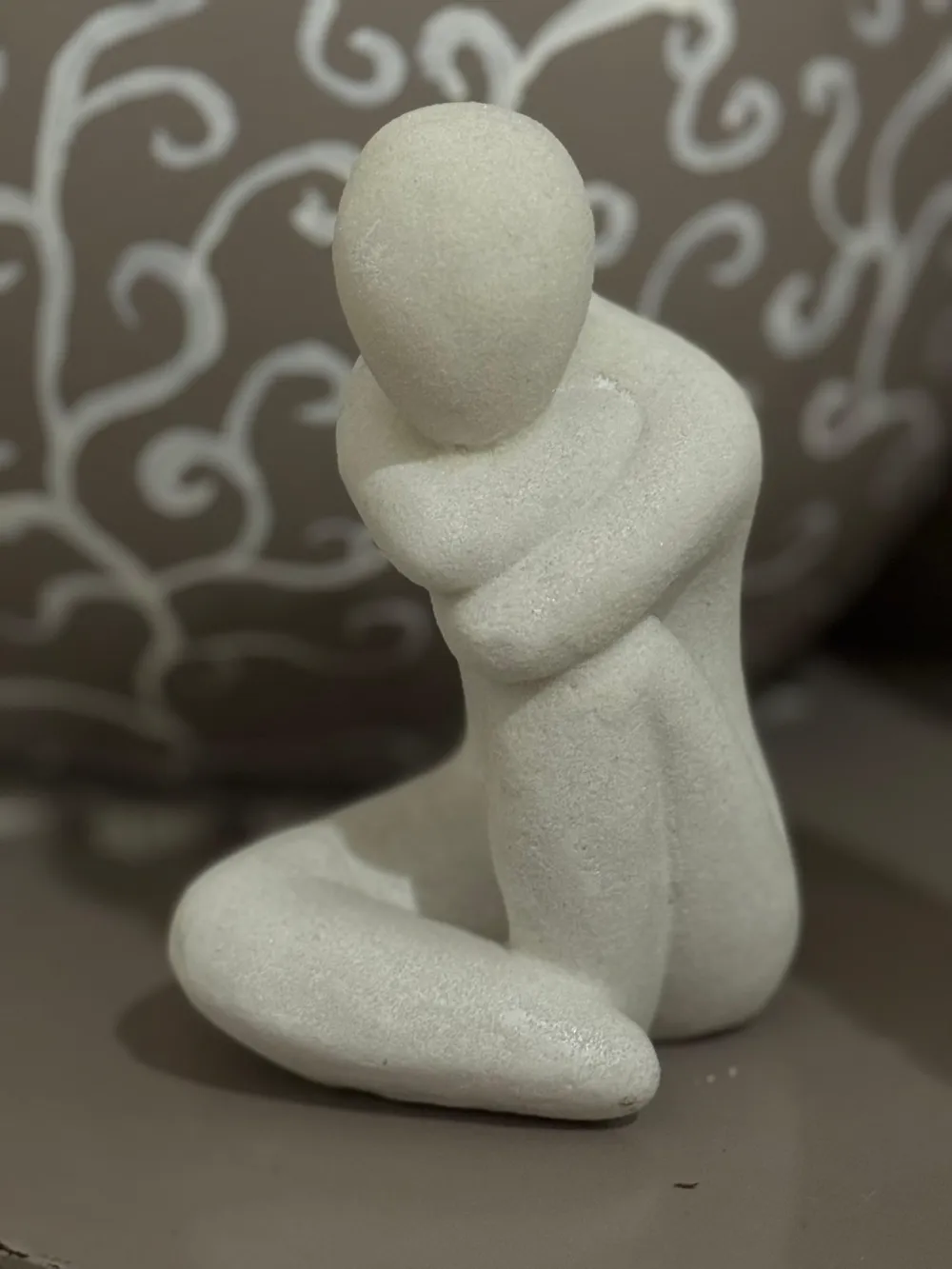 Sad thinking man statue by Accia - MakerWorld