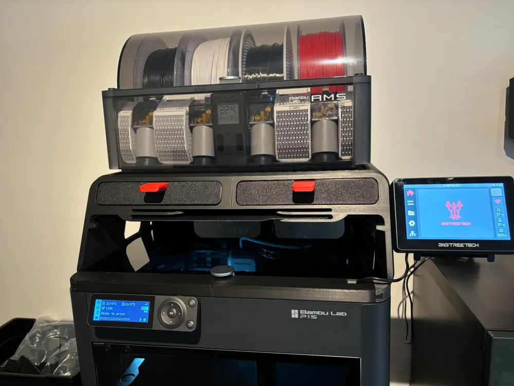 Panda touch side mount for AMS Riser V2 by maCyo42 by Licky Lauda ...