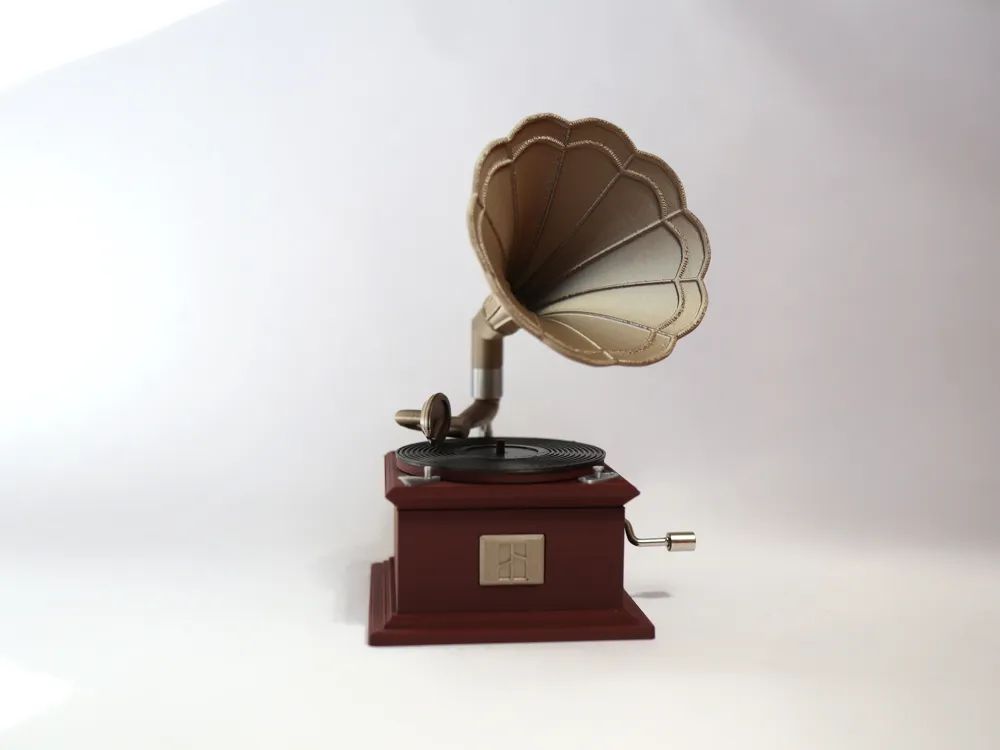 Gramophone Music Box Kit-K015 by occultfullelo MakerWorld: Download Free 3D Models