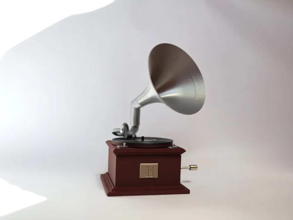 Gramophone Music Box Kit-K015 by occultfullelo MakerWorld: Download Free 3D Models