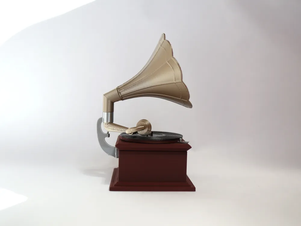 Gramophone Music Box Kit-K015 by occultfullelo MakerWorld: Download Free 3D Models