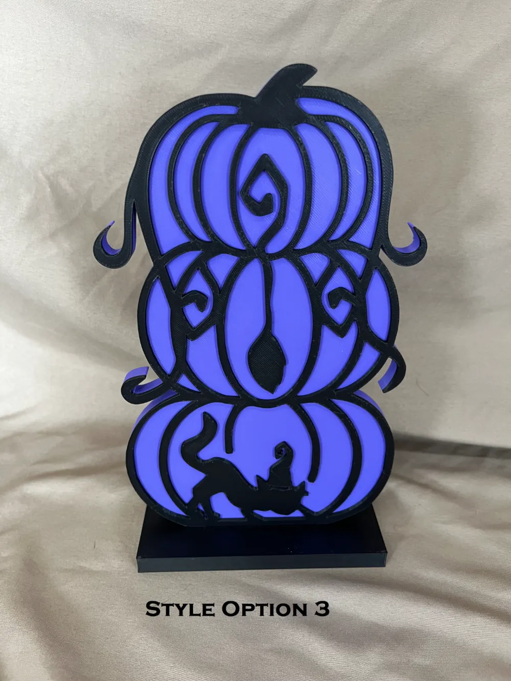 3 Tier Pumpkin Halloween Decoration by Stellar Prints MakerWorld ...